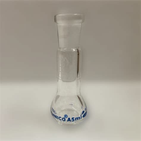Microanalytix New Zealand Volumetric Flask Clear Glass 5ml With Ts