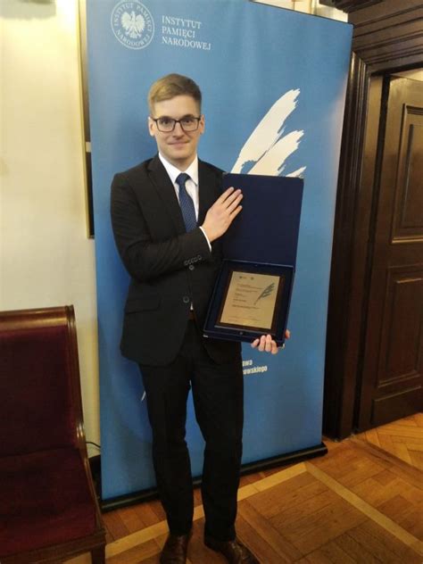 Nagroda dla mgr Rafała Juścińskiego z WHiA Debiut Historyczny Roku