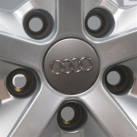 Genuine Audi A5 8t 5 Spoke 18 Inch Oem Alloy Wheels Alloy Hub