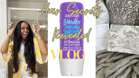 Natural Hair Secrets Revealed• Blow Dry Routine• Deep Conditioning