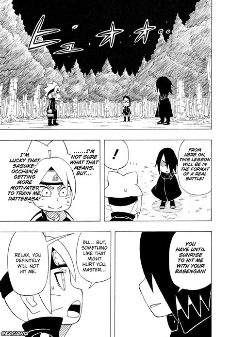 Boruto Saikyo Dash Generations Chapter 9 Sasuke And Boruto