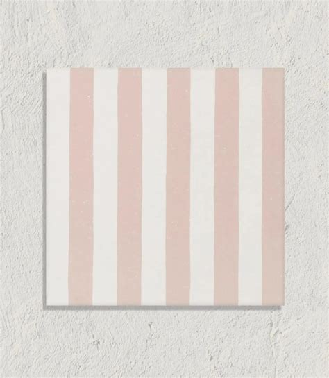 Candy Stripe Collection Baked Tiles