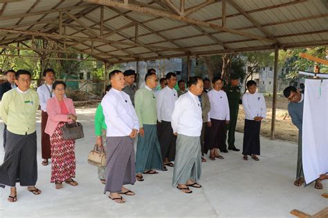 စစ်ကိုင်းတိုင်းဒေသကြီး ဝန်ကြီးချုပ် ဦးမြတ်ကျော် မုံရွာမြို့၊ ဒေသဖွံ့ဖြိုးရေးလုပ်ငန်းများ ဆောင်ရ