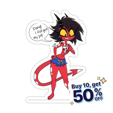 Millie Helluva Boss Cartoon Sticker For Sale By UllrichRupp Cartoon Stickers Cartoon Millie