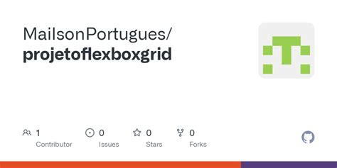 GitHub MailsonPortugues Projetoflexboxgrid