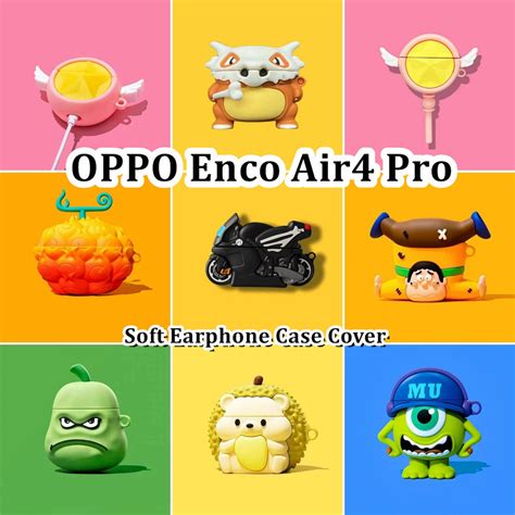 【imamura 】นําไปใช้กับ Oppo Enco Air4 Pro เคส Case เคสหูฟัง การ์ตูนซอก