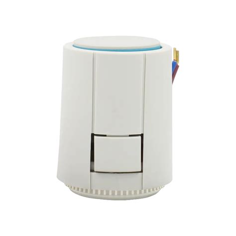 230v 24v 바닥 난방 시스템에서 물 밸브 또는 매니 폴드용 정상 개방 전기 열 전기 액추에이터 평상시 닫힘 Aliexpress