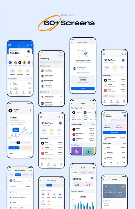 Mobile Banking Wallet App Fintech App Ui Ux Design Behance