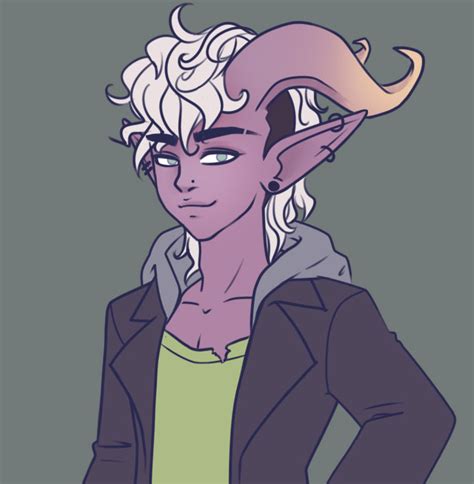 Wip Cute Tiefling Character By Rachelfayeart On Deviantart