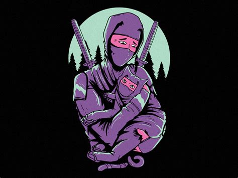 Ninja Love By Pedro Fernandes On Dribbble