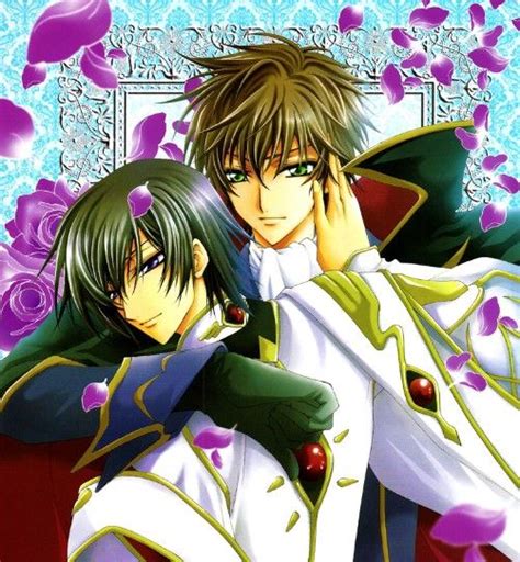 Code Geass Lelouch X Suzaku Code Geass Anime Fan Art