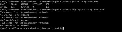 Part Ii Manifesting A Kubernetes Pod