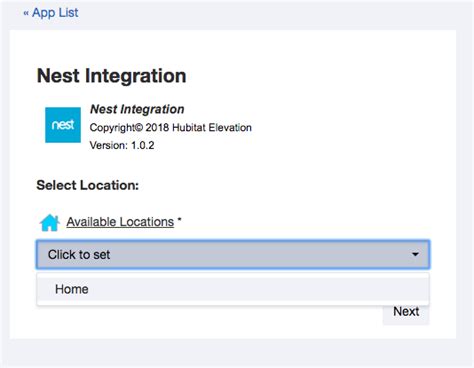 Nest Integration Limited Release Integrations Hubitat