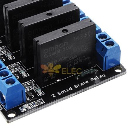 4 Channel DC 24V Relay Module Solid State High And Low Level Trigger 240V2A For Arduino