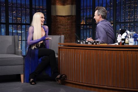 Gwens Tefani At Late Night With Seth Meyers 09082022 Hawtcelebs