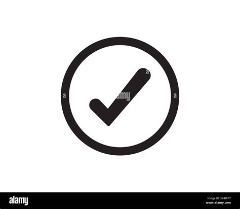 Marca De Verificación Opción De Lista De Verificación Voto Correcto Ok