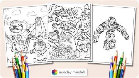 20 My Singing Monsters Coloring Pages Free Printables