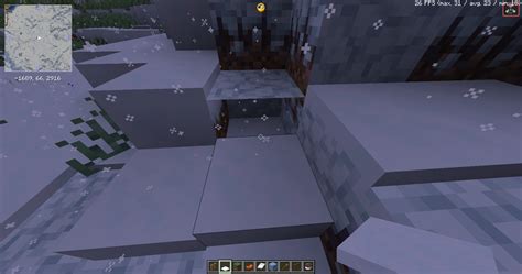 Wierd Things Going On With Snow Layers Near Cryosol Block From Immersive Weathering Issue