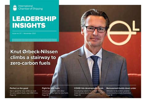 Ics Leadership Insights Monthly Newsletter November 2021 Confitarma