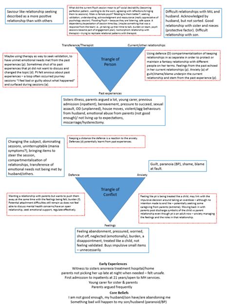 Psychodynamic Cbt Formulation Pdf Psychotherapy Anxiety