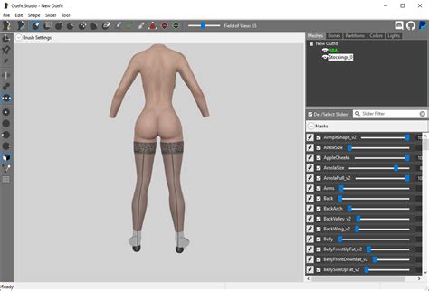 Adjust Cloth Piece Body Slide Skyrim Special Edition Loverslab