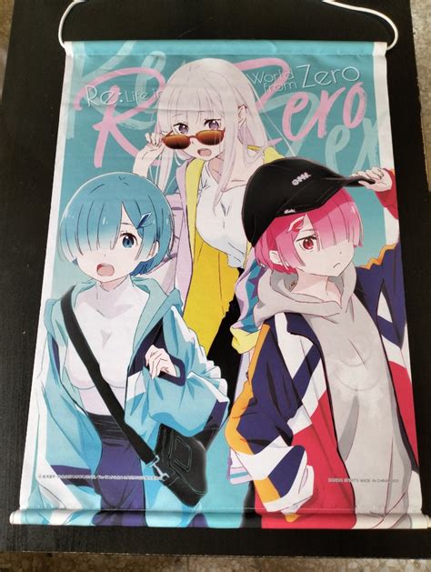 Re Zero Poster Hobbies And Toys Collectibles And Memorabilia Fan
