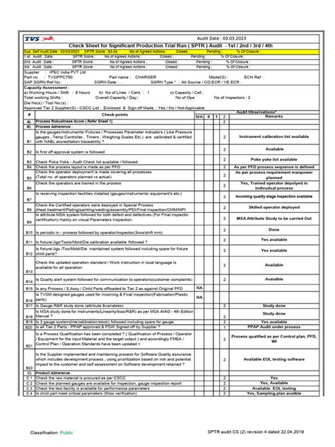 sptr audit cs pdf supply chain audit