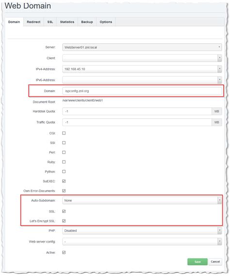 ispconfig ab 3 1 x webinterface als subdomain auf port 443