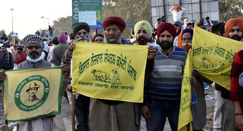 Farmers Protest Internet Ban Imposed Till February 16 In Three