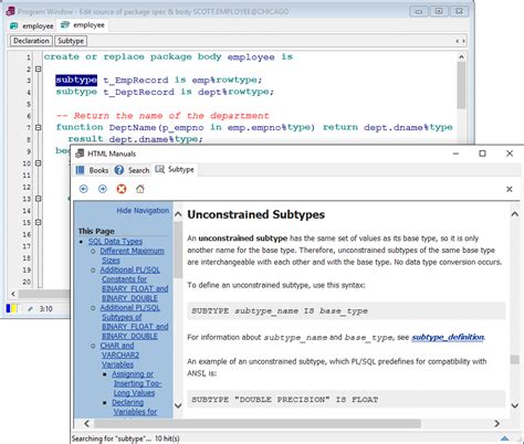 PL SQL Developer Danysoft