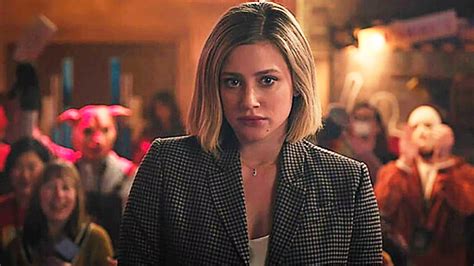 See Lili Reinhart Hug Herself In A Tight Designer Dress Giant Freakin