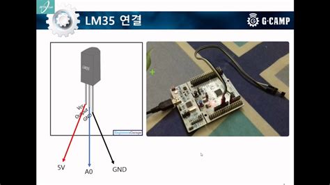 Embedded 임베디드 C 언어 12강 Analog Input 이해 및 온도 센서 제어 Youtube