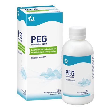 Peg 3350 Polvo Susp Oral Fco X 160 Gr Olímpica