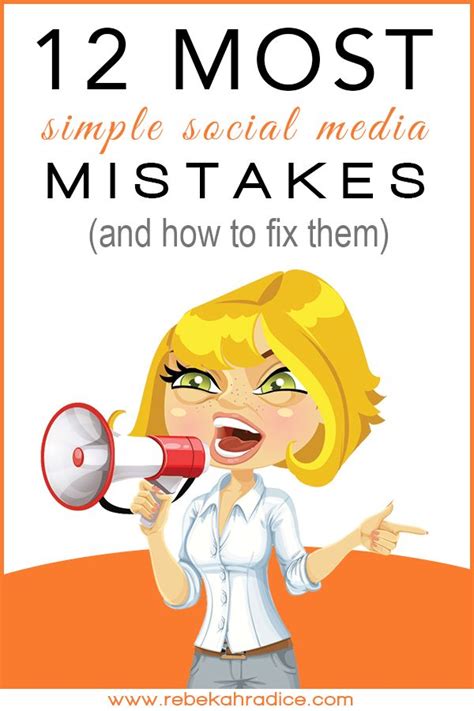 12 Most Simple Social Media Mistakes We All Make Social Media Jobs