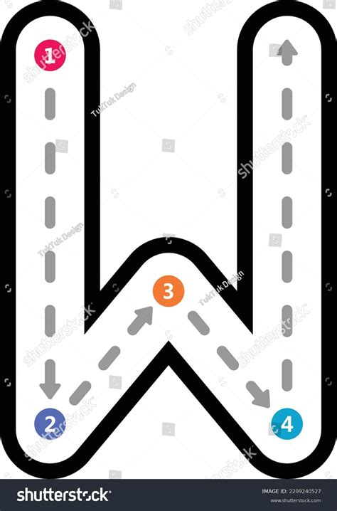 Capital Letter W