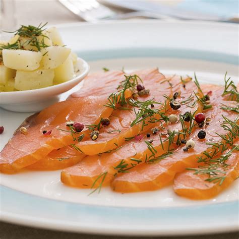 Recette Saumon gravlax saumon frais mariné à l aneth facile rapide