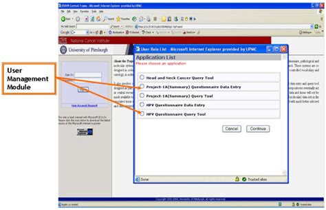 Presents The User Management Module For Controlling The User Access To