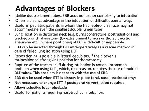 Double Lumen Tubes Pptx