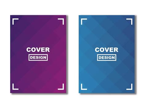 Premium Vector Set Of Cover Design Template For Brochure Annual