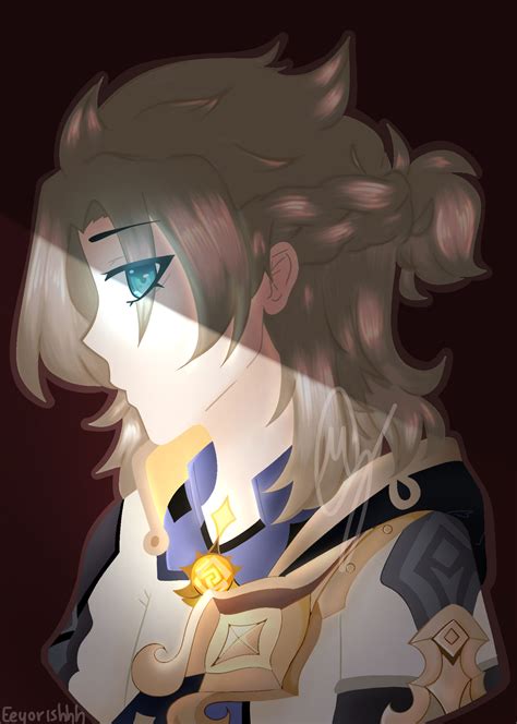 Chief Alchemist Albedo Genshin Impact By Xpixelated Thoughts On