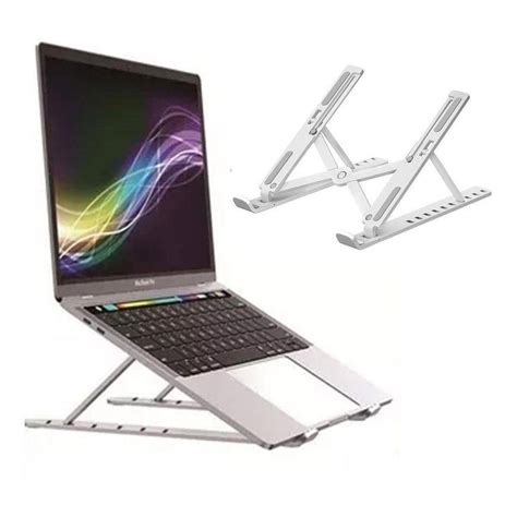 Suporte Notebook Laptop Alumínio 14 20 Ajustável Casas Bahia