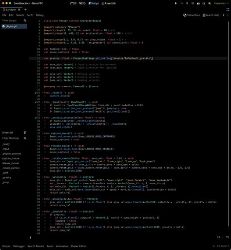 godot first person controller by rbgr