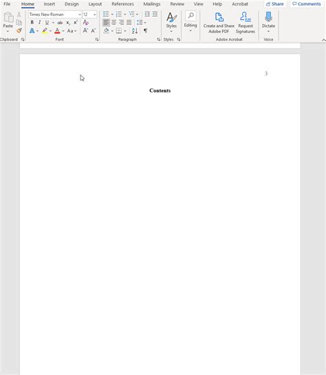 How To Create An Apa Table Of Contents Format Examples