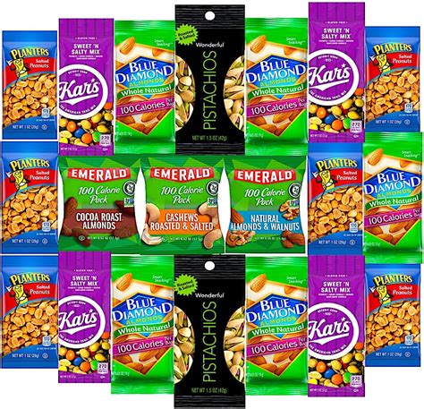 Nuts Snack Packs Mixed Nuts And Trail Mix Individual