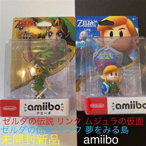 セール日本 ゼルダの伝説 Amiibo リンク 2点セットムジュラの仮面、トワイライト Amiibo トゥーンリンク風のタクトゼルダの伝説