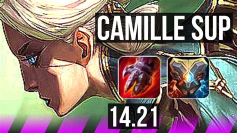 CAMILLE Kai Sa Vs RAKAN Ashe SUP 7 3 12 Dominating KR Grandmaster 14 21 YouTube