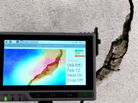 Surface Crack Detection And Localization W Seeed Reterminal
