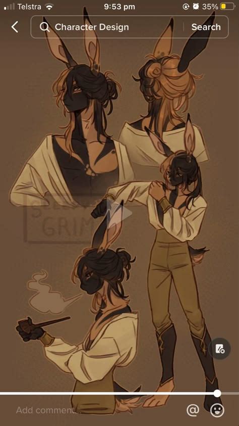 Bunny Human Hybrid Oc