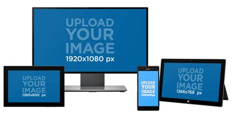 Best Computer Mockups With Futuristic Design UiCookies