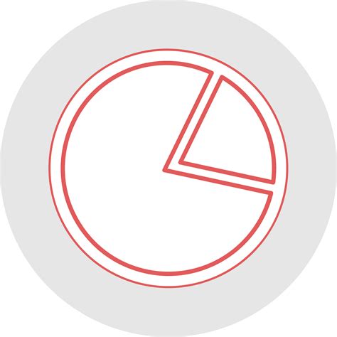 Pie Chart Line Sticker Multicolor Icon 37851005 Vector Art At Vecteezy